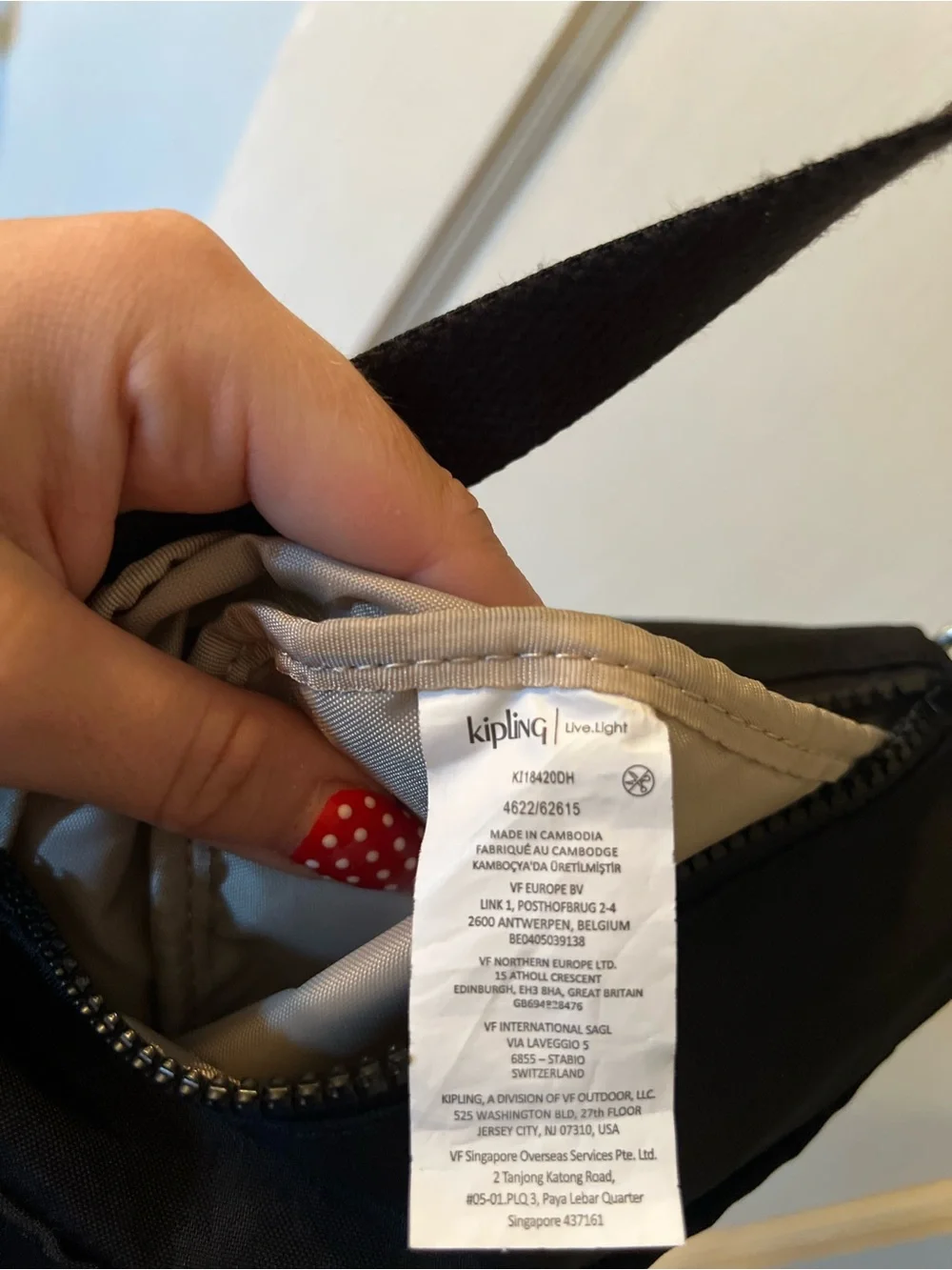 Kipling | Bags | Kipling Black Crossbody Bag | Poshmark